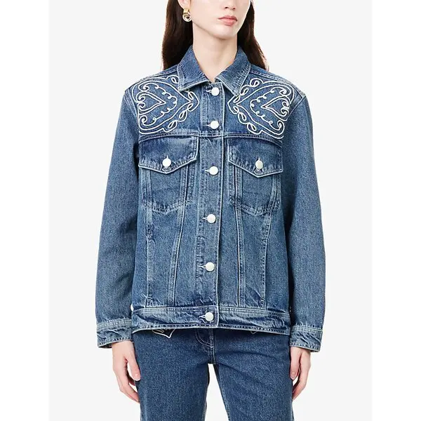 Farm Rio Embroidered Jacket