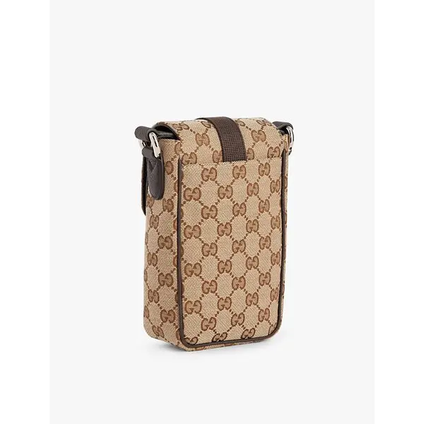 Gucci Gg Mini Canvas Messenger Bag