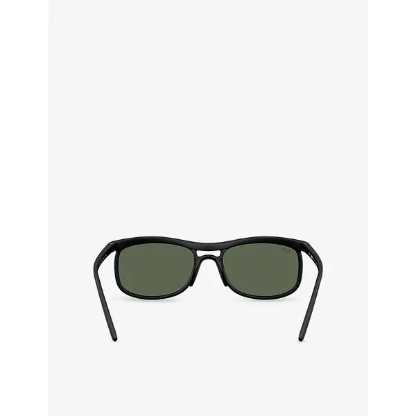Ray-ban Liteforce Square-frame Peek Sunglasses - Black