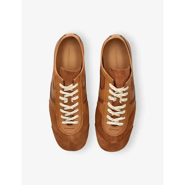 Dries Van Noten Stripe-embroidered Low-top Trainers