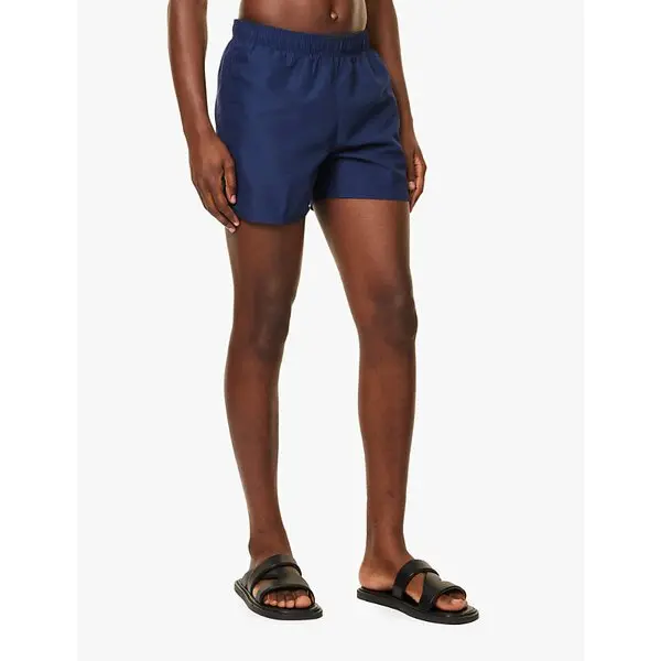 Nike Essential 5in Volley Drawstring Swim Shorts - Midnight Navy