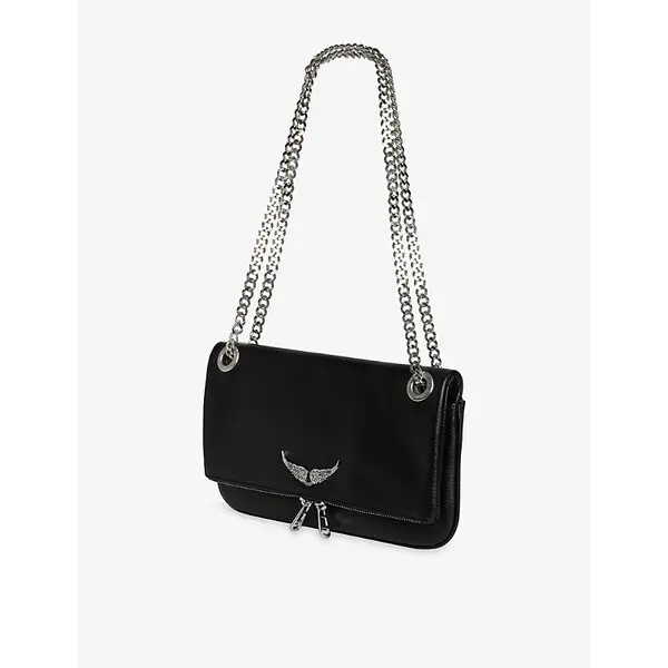 Zadig&Voltaire Rock Ii Leather Clutch - Black