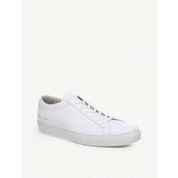 COMMON PROJECTS Achilles Leather Low-top Trainers - White