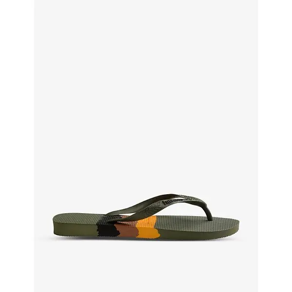Havaianas Brasil Flag Flip-flops - Green