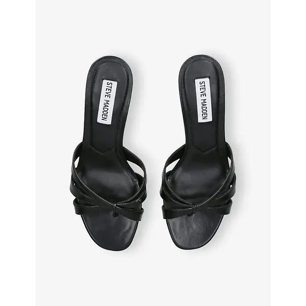 Steve Madden Cary Leather Heeled Sandals