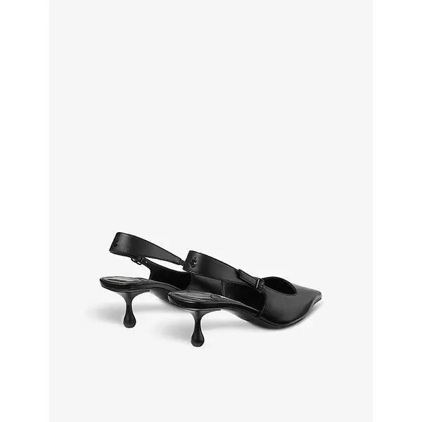 JIMMY CHOO Amel 50 Slingback Heeled Courts