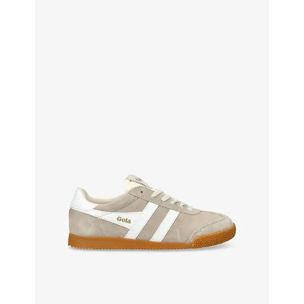 Gola Elan Suede Low-top Trainers - Beige