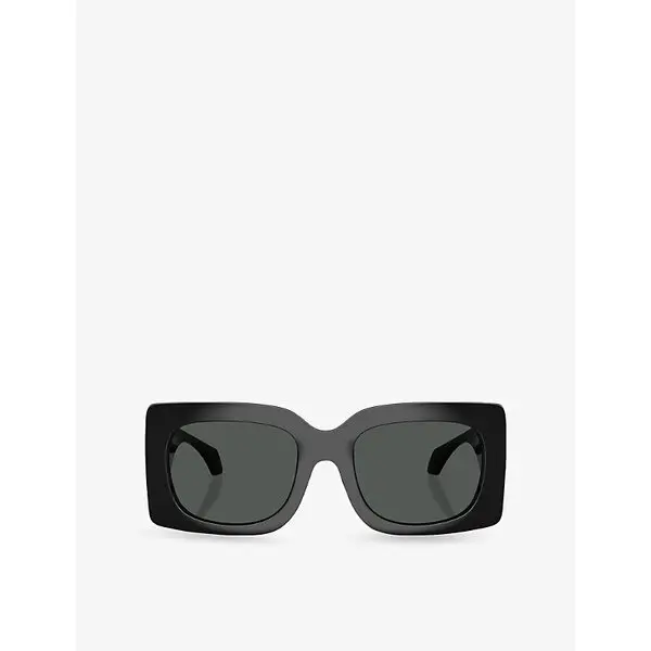 Versace Ve4496u Square Sunglasses - Black