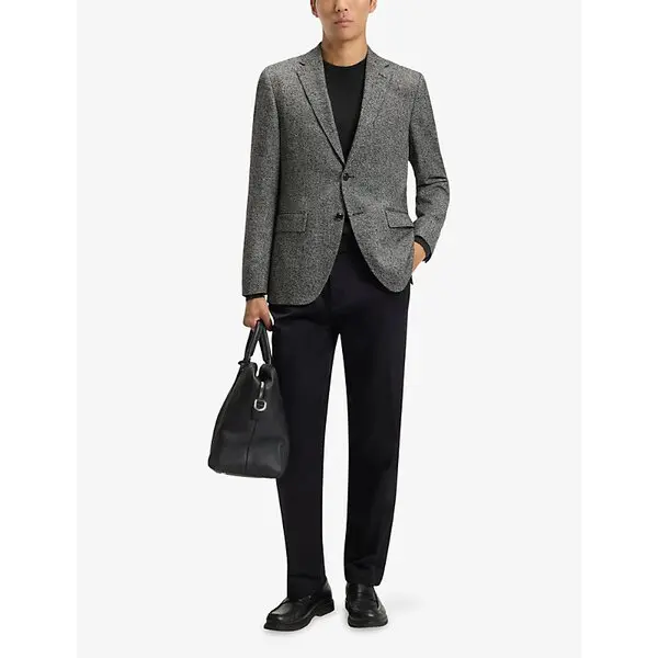 BOSS Leisure Virgin Wool Sweatshirt