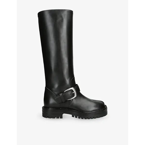 MAISON MARGIELA Tabi Leather Knee-high Boots