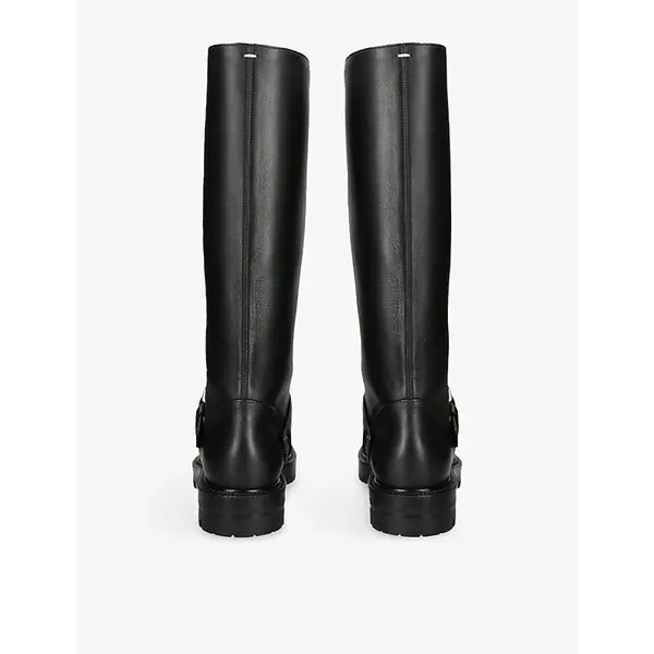 MAISON MARGIELA Tabi Leather Knee-high Boots