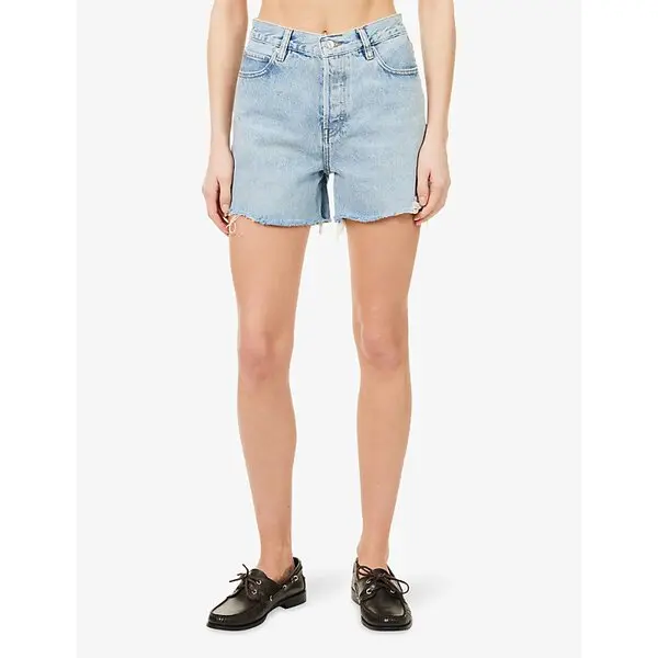 FRAME The Everyday High-rise Denim Shorts