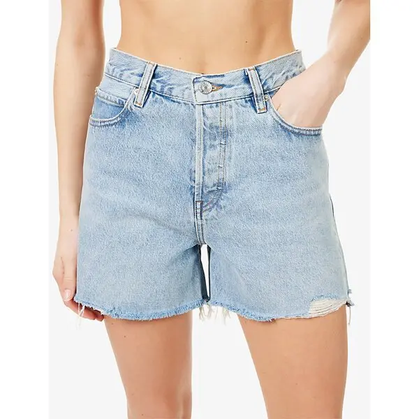 FRAME The Everyday High-rise Denim Shorts
