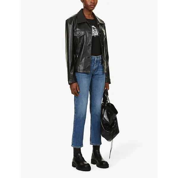 Rag & Bone Dre Low-rise Boyfriend Jeans