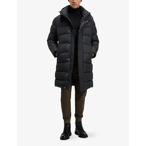 BOSS Hooded Padded Shell Coat