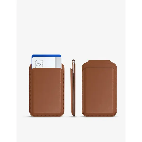 THE TECH BAR Satechi Magnetic Vegan Leather Iphone Wallet Stand