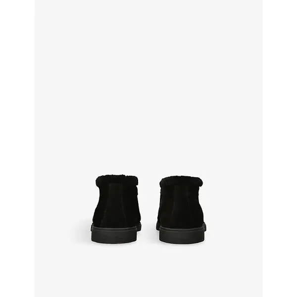 Santoni Fortune Suede Ankle Boots