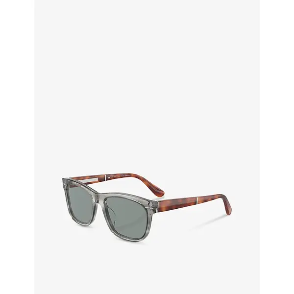 Brunello Cucinelli Acetate Pillow-frame Sunglasses - Grey