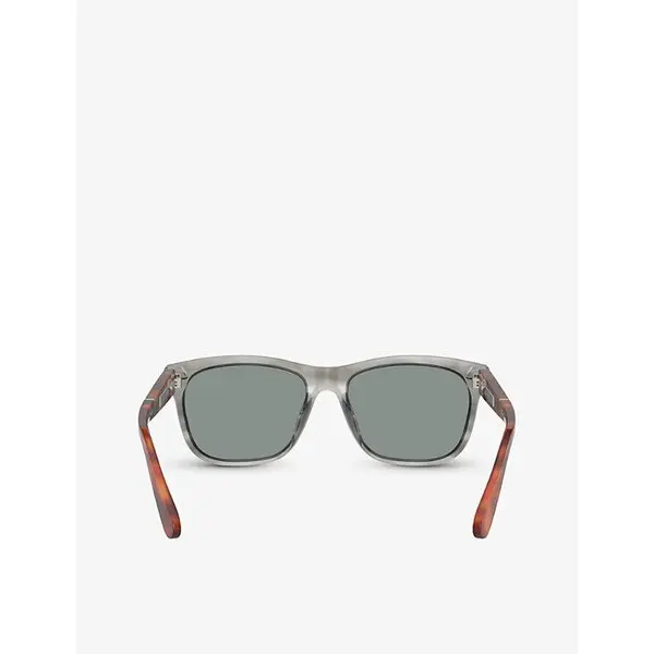 Brunello Cucinelli Acetate Pillow-frame Sunglasses - Grey