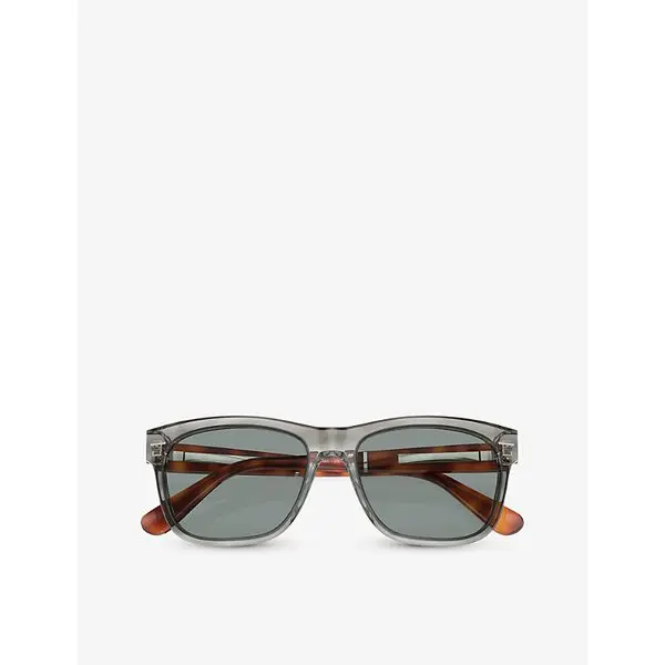 Brunello Cucinelli Acetate Pillow-frame Sunglasses - Grey