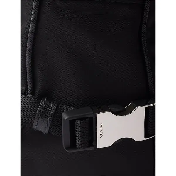 Prada Re-nylon And Leather Shoulder Bag