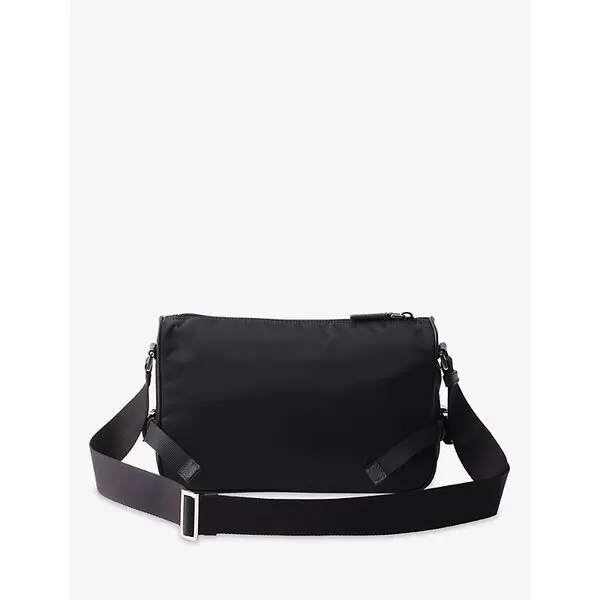 Prada Re-nylon And Leather Shoulder Bag