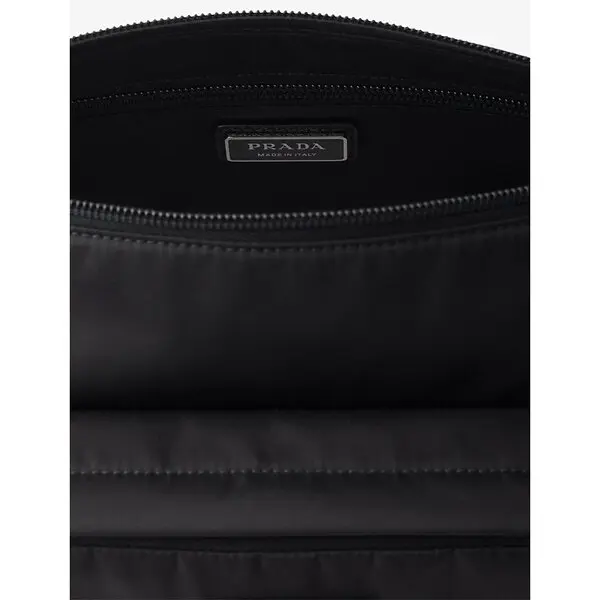 Prada Re-nylon And Leather Shoulder Bag