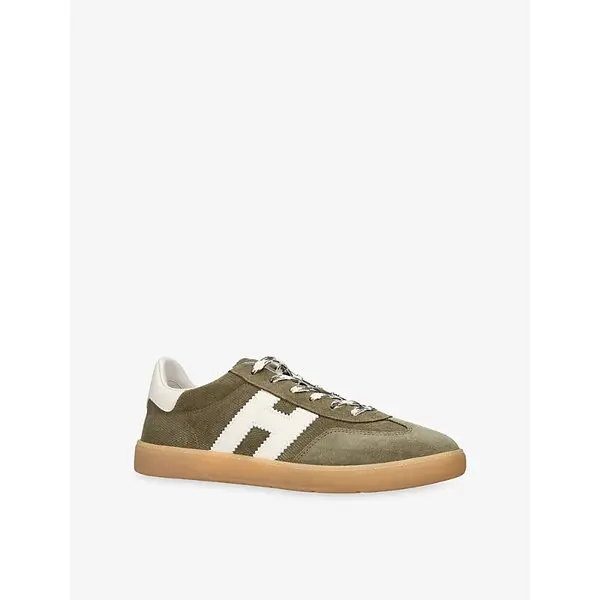 Hogan Suede Trainers - Khaki