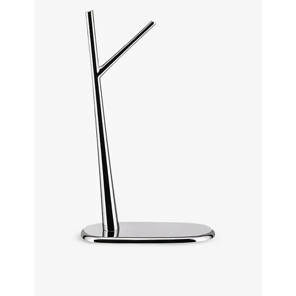 ALESSI Dear Charlie Chrome-plated Banana Holder 28cm - Silver