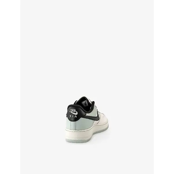 Nike Air Force 1 '07 Leather Trainers - Phantom Black Light