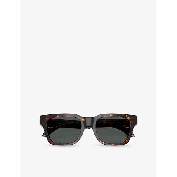 Versace Ve4486 Square-frame Acetate Sunglasses - Brown