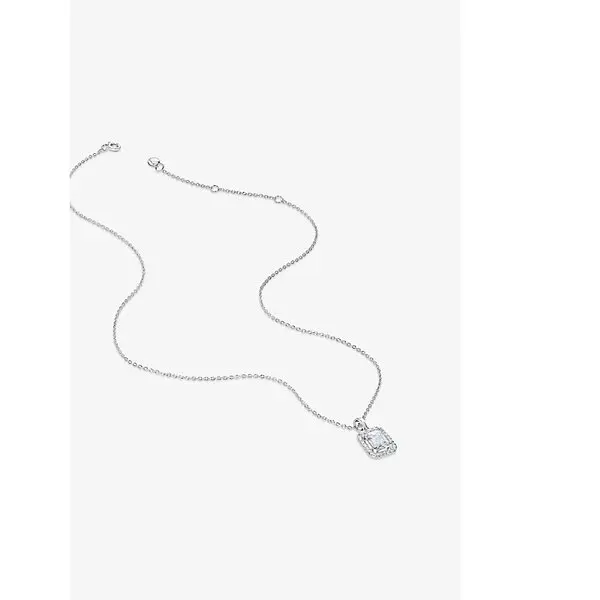 CARAT* LONDON Eton Sterling And Cubic Zirconia Pendant Necklace - Silver