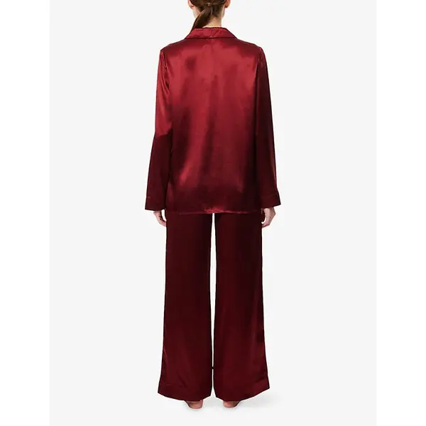 REFORMATION Ella Relaxed-fit Silk Pyjamas Set