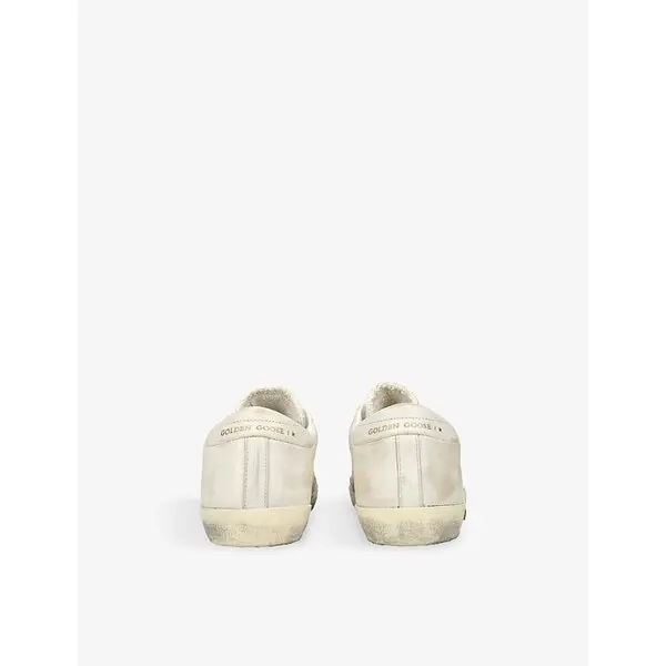 GOLDEN GOOSE Super Star Leather Trainers - Bone