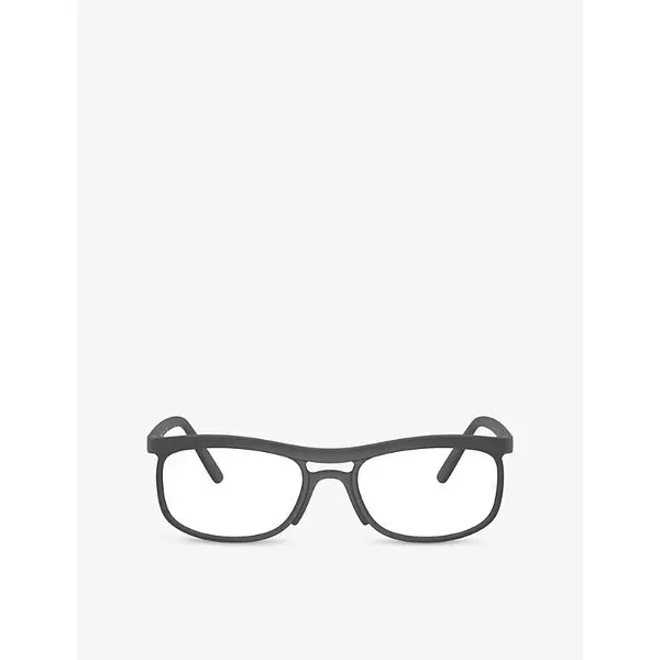 Ray-ban Pillow-frame Metal Optical Glasses - Grey