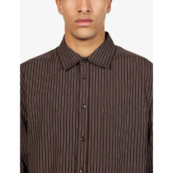 PERCIVAL Clancy Striped Cotton Shirt