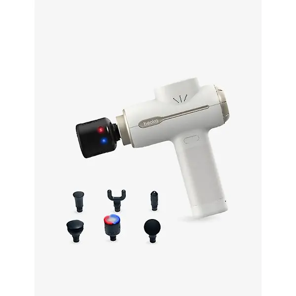 THE TECH BAR M2 Pro Max Hot & Cold Variable Depth Massage Gun - White