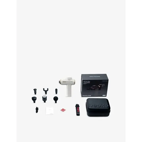 THE TECH BAR M2 Pro Max Hot & Cold Variable Depth Massage Gun - White