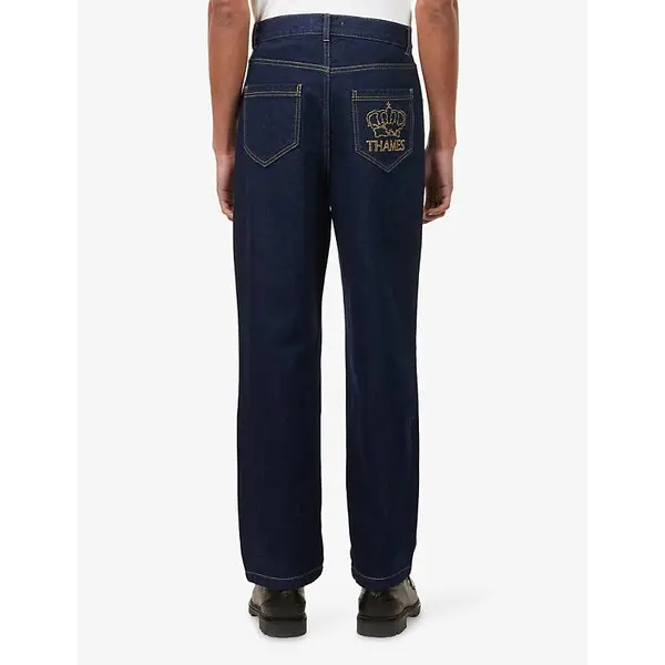 THAMES Johnny Straight-leg Denim Jeans
