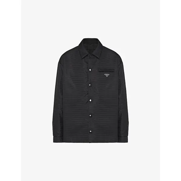 Prada Re-nylon Brand-plaque Padded Polyamide Jacket