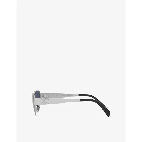 Celine Metal Square Frame Sunglasses