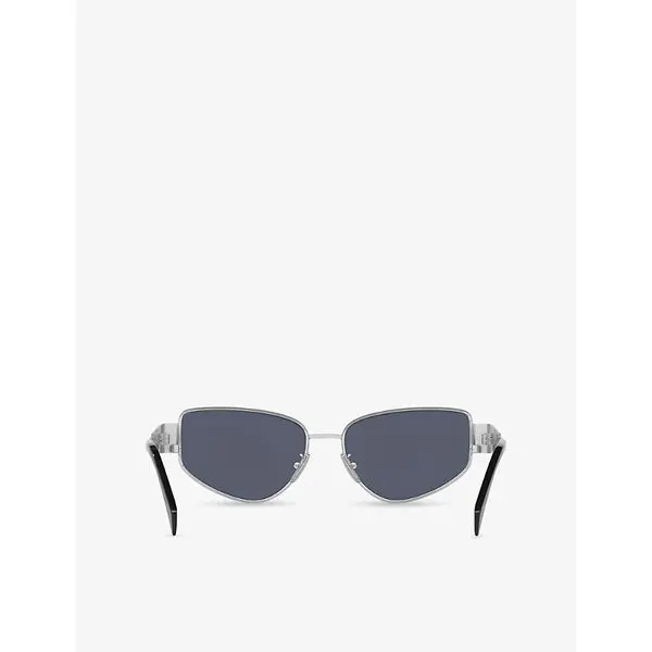 Celine Metal Square Frame Sunglasses