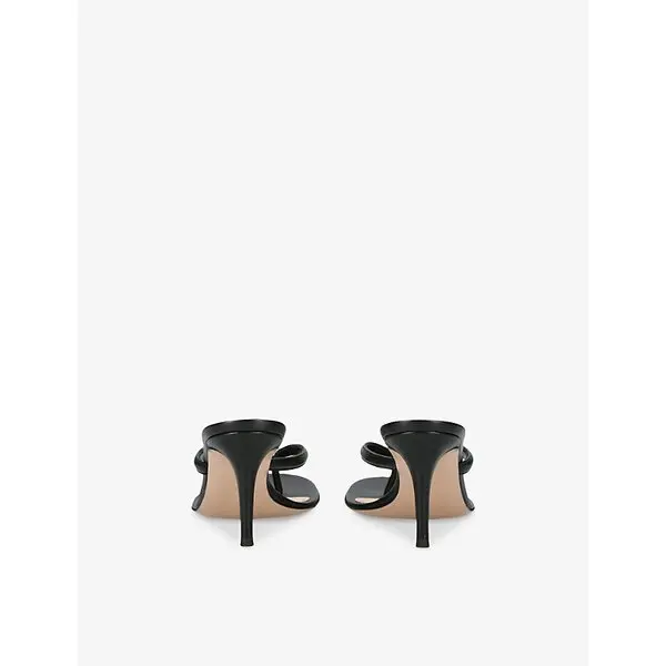 GIANVITO ROSSI Calypso Heeled Leather Sandals