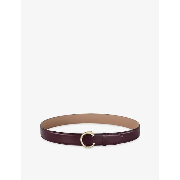 Cartier Panthère De Medium Leather Belt - Grape