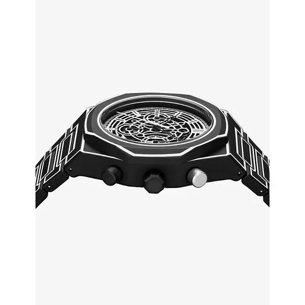 D1 MILANO Polychrono Sketch Polycarbonate Watch 40.5mm - Black