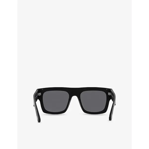 TOM FORD Irregular Sunglasses - Black