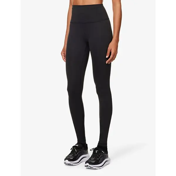 Lululemon Wunder Train High-rise Stretch-knit Leggings - Black