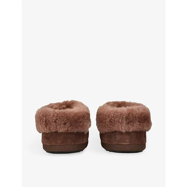 Moon Boot X Guest In Residence Evx Chalet Faux-fur Mules - Brown