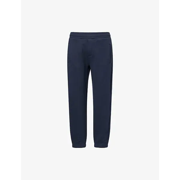 ARNE Drawstring Relaxed-fit Cotton-blend Jogging Bottoms - Navy