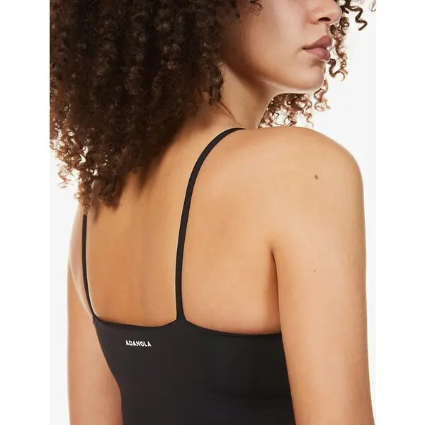 ADANOLA Round Neck Stretch-jersey Bralette
